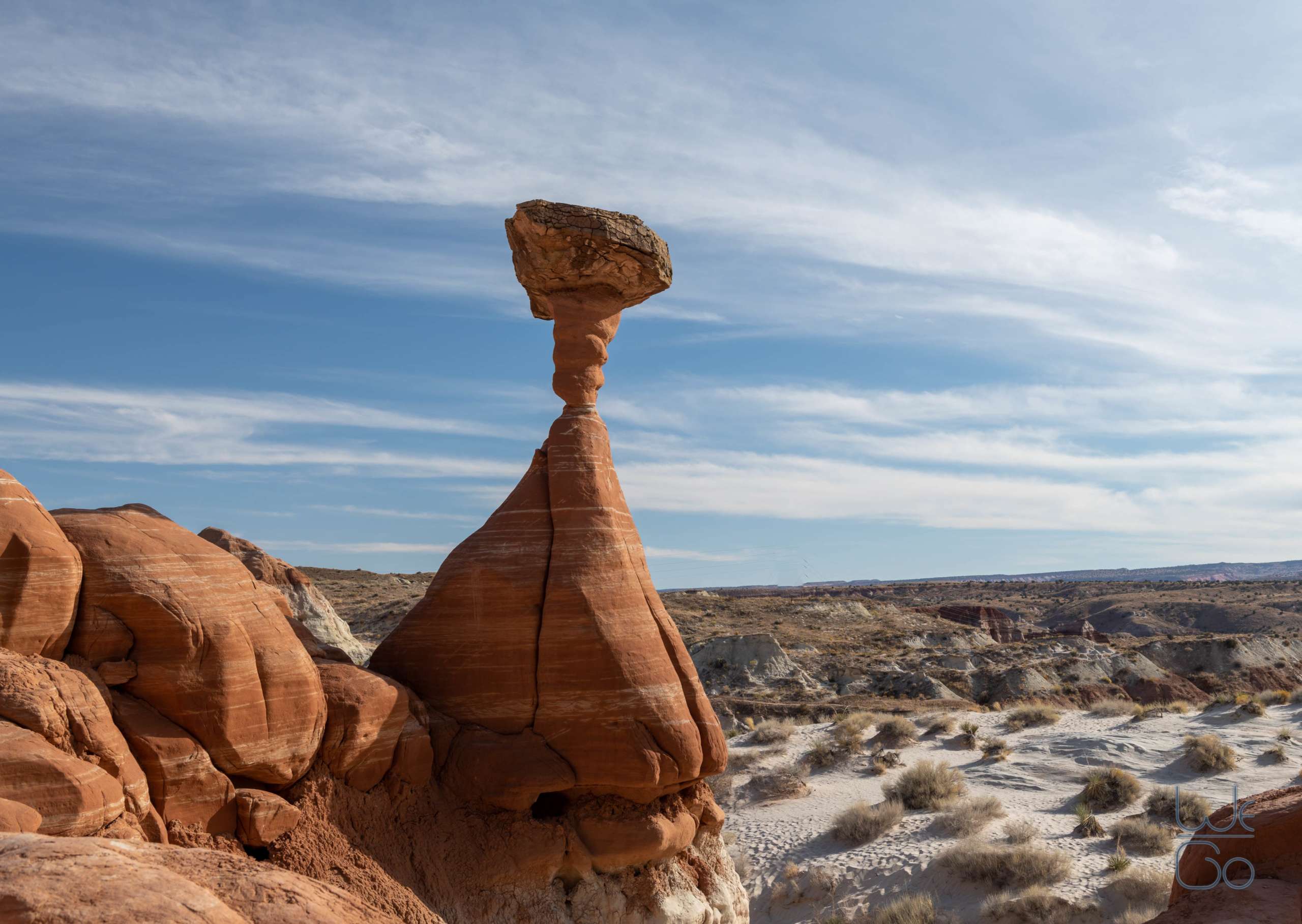 2019_10_19 Kanab – Sand Caves und Toadstool Hoodoos - ....we have gone ...